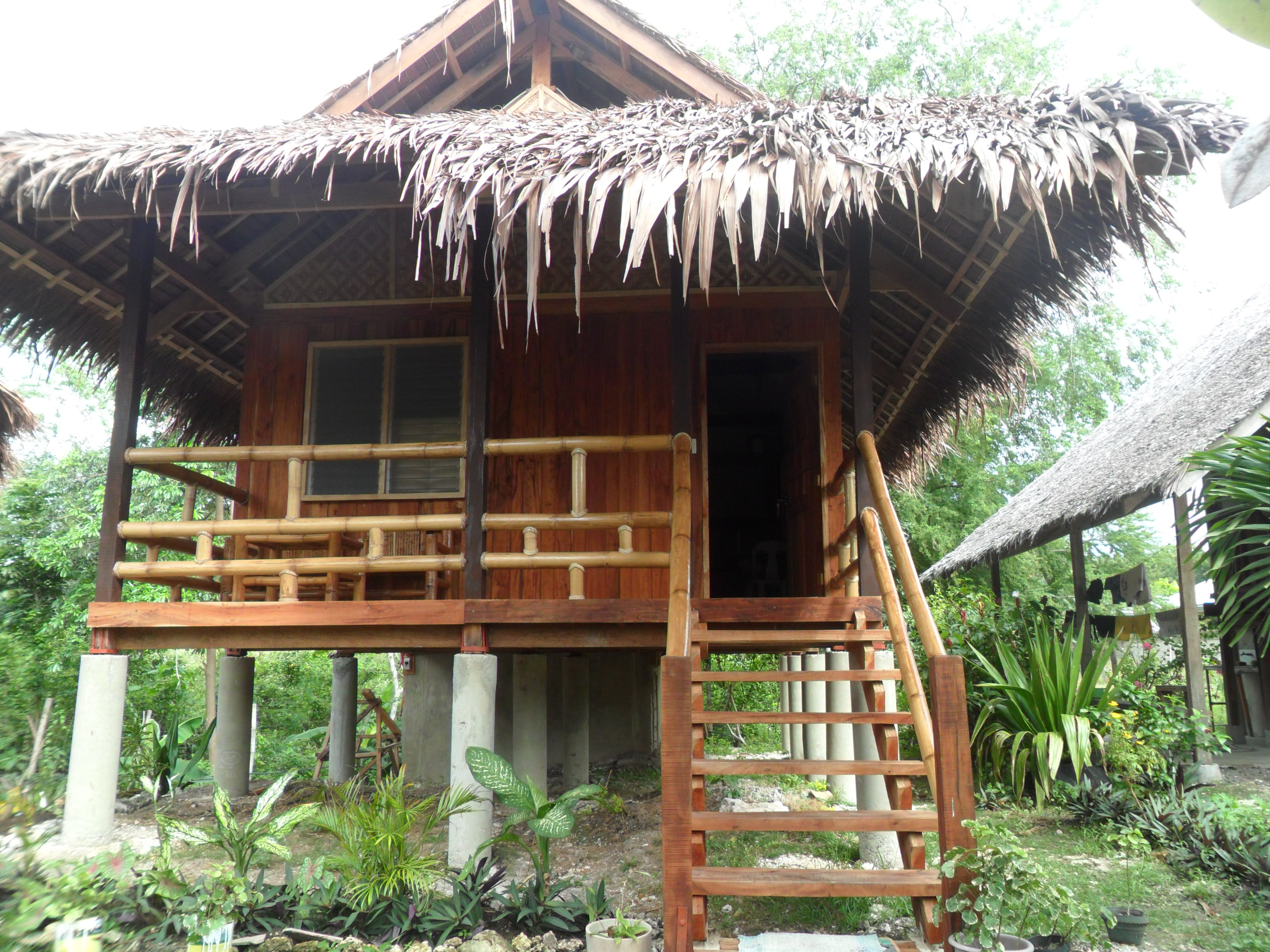 Native Eco Aircon Cottage Mayas Native Garden Moalboal